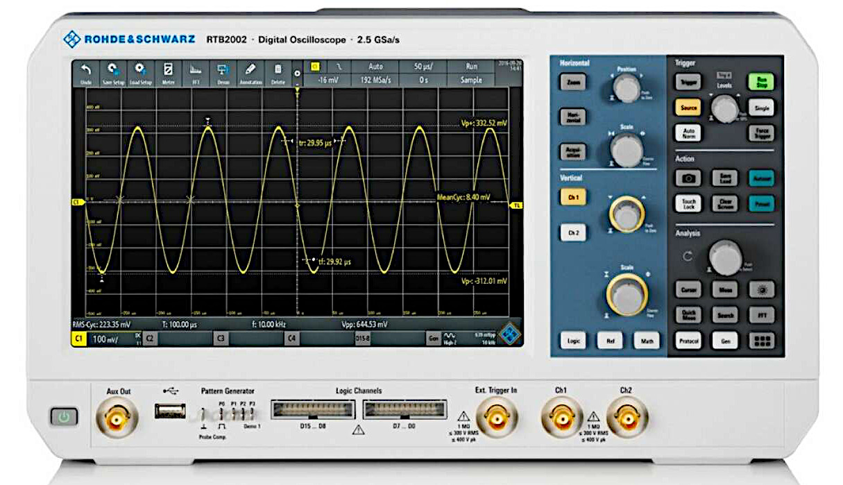 Rohde-Schwarz RTB2002 (1333.1005.02) - описание, цена и наличие в ...