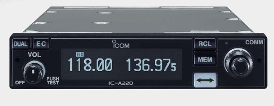 Бортовая авиационная радиостанция Icom IC-A220